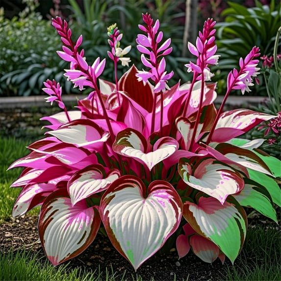 Midnight Blue Hosta-Bulbs, Premium Garden Stakes, For Planting ...