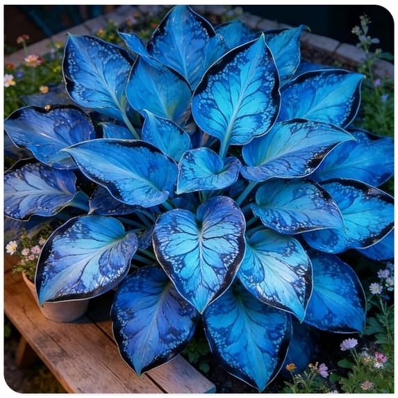 Midnight Blue Hosta bulbs -Surprise to Grow Ornament-Hosta-Bulb For ...