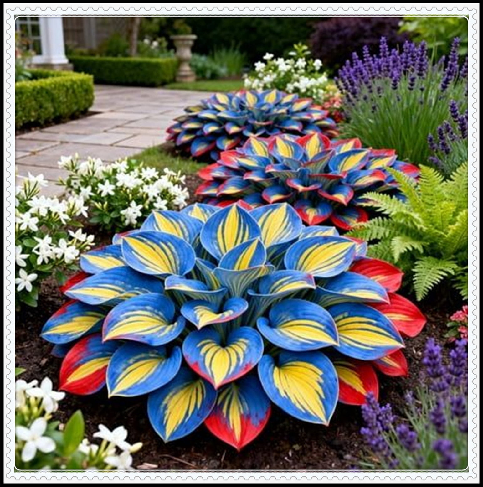 Midnight Blue Hosta bulbs -Surprise to Grow Ornament-Hosta-Bulb For ...