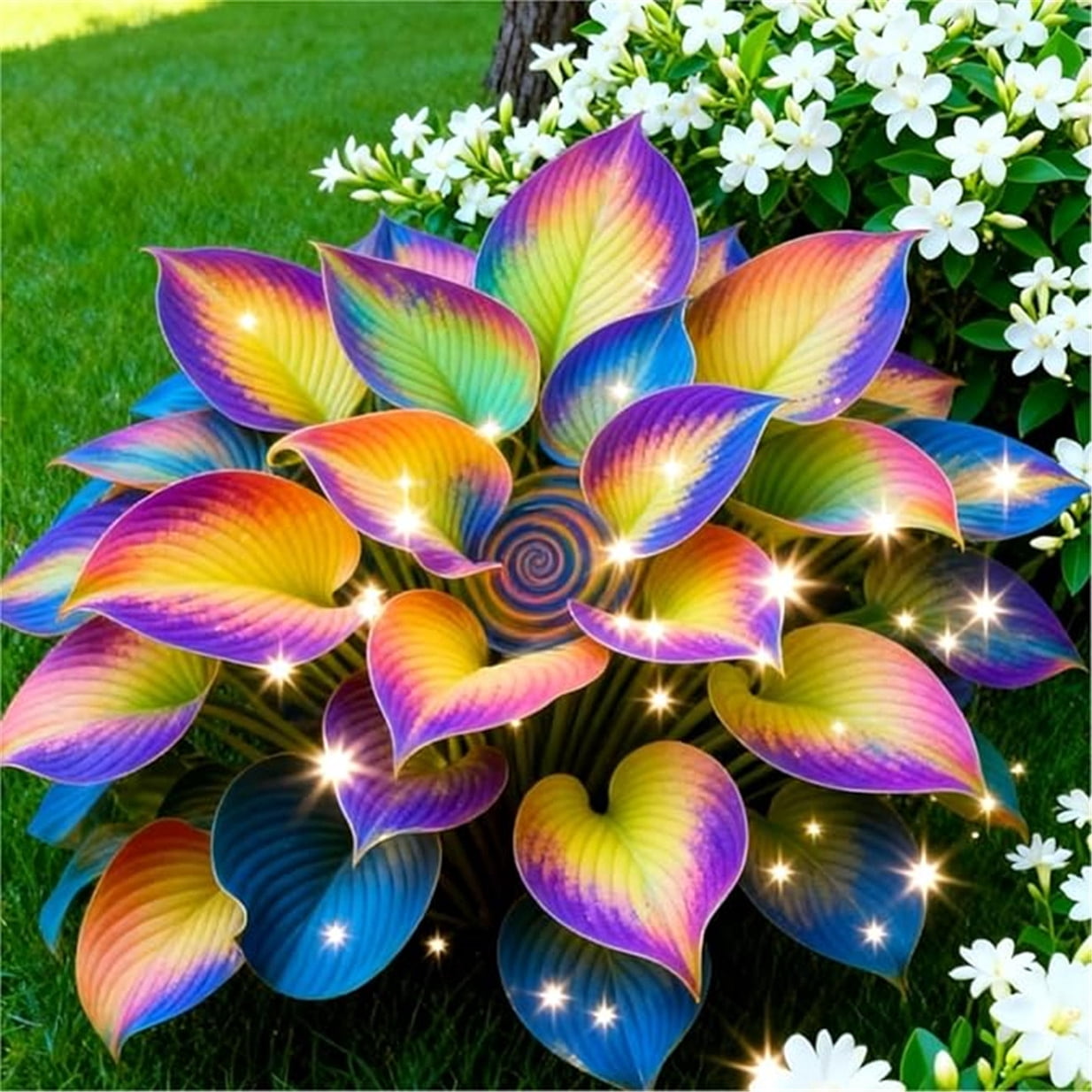 Midnight Blue Hostas for Planting-(Non-Artificial)-Easy to Grow & Quick ...
