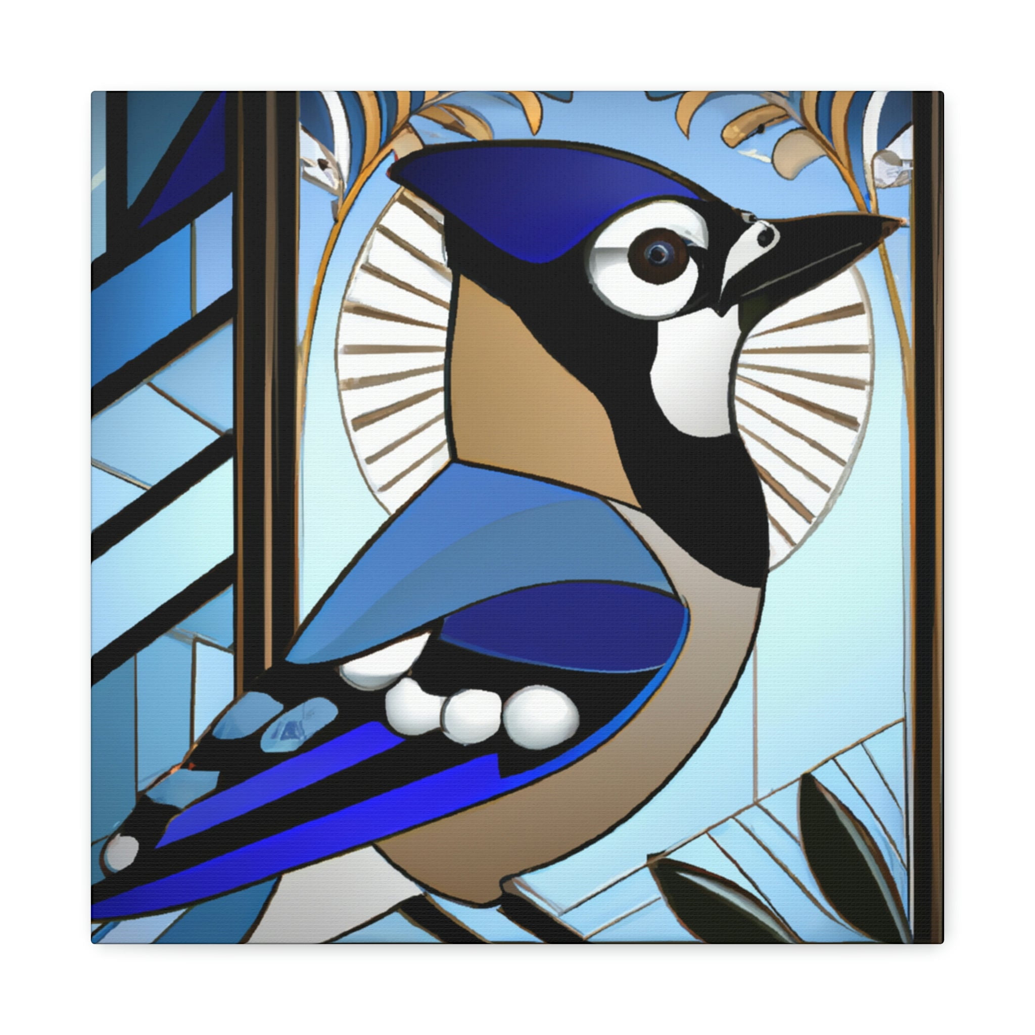 "Midnight Blue Jay Dream" - Canvas - Walmart.com