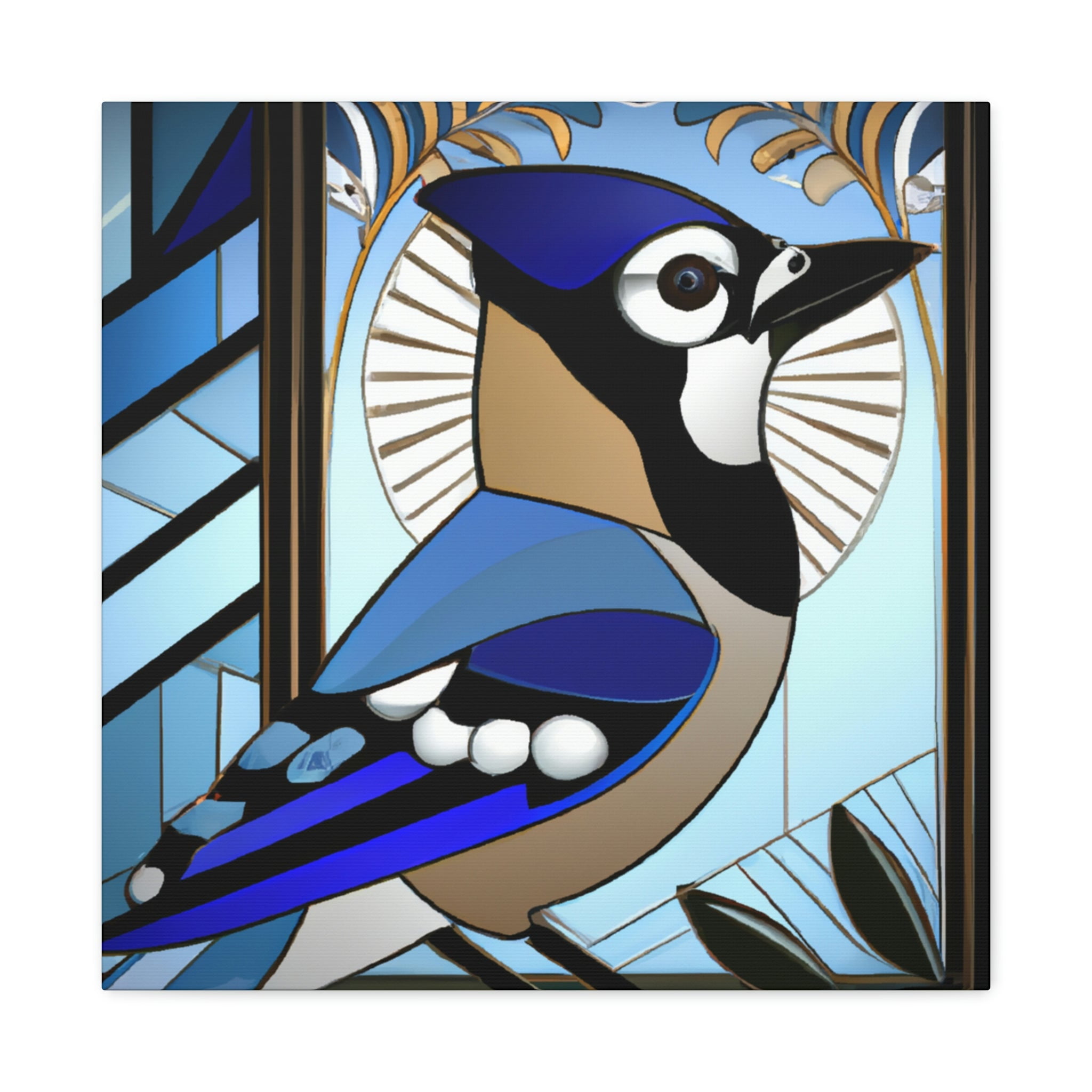 "Midnight Blue Jay Dream" - Canvas - Walmart.com