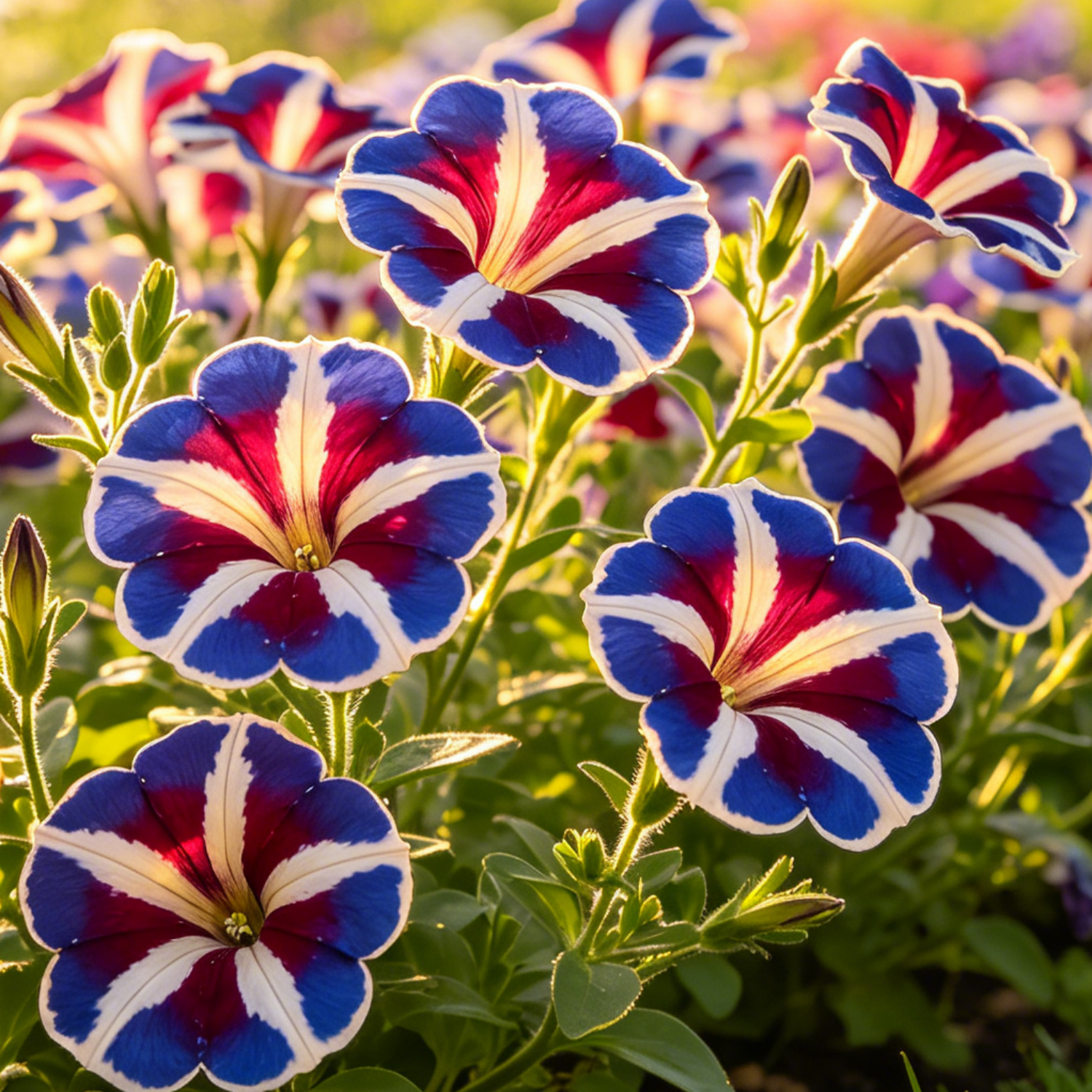 Midnight Blue Petunia for Planting-(Non-Artificial)-Easy to Grow ...