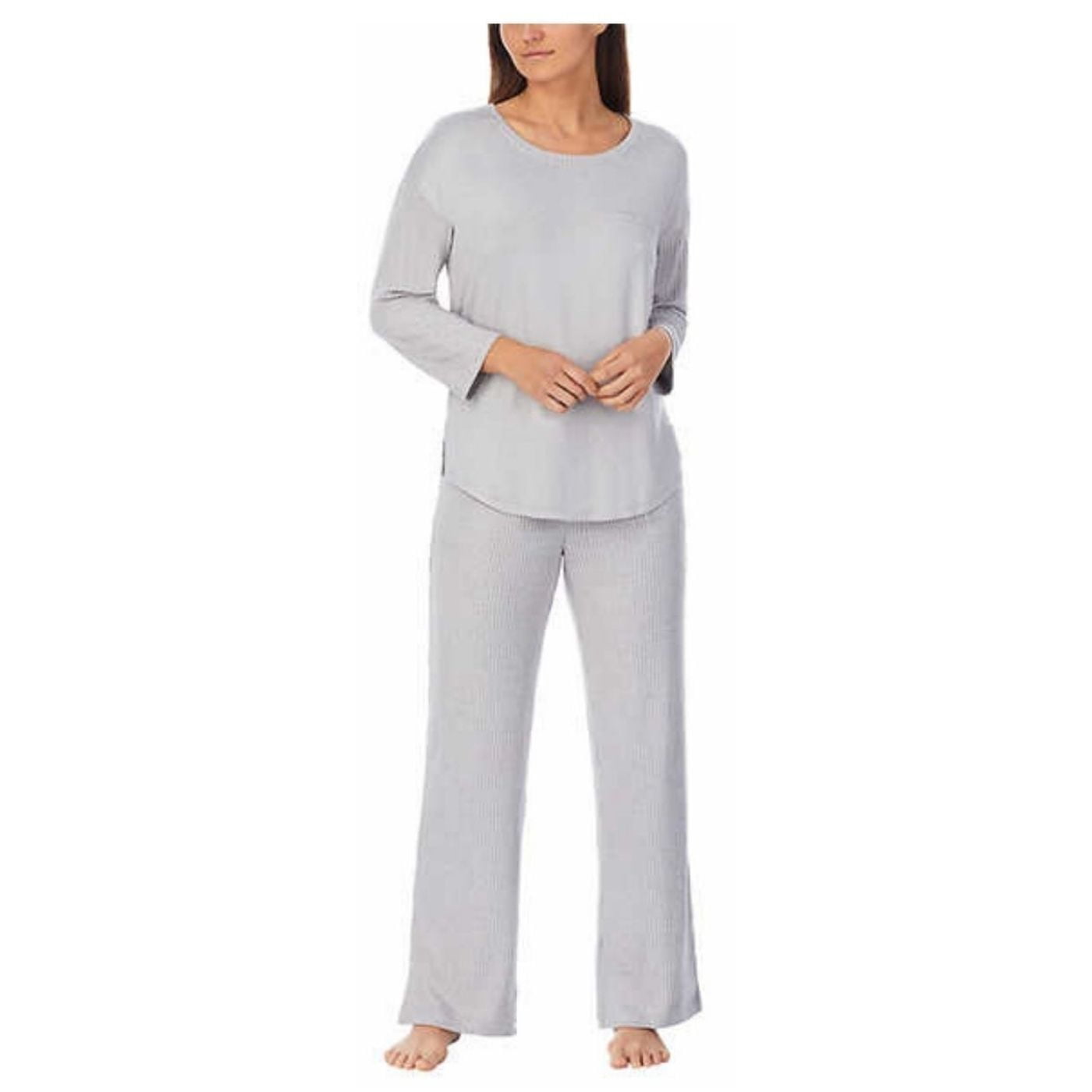 Midnight Carole Hochman Ladies' Ribbed 2-piece Lounge Set - Walmart.com
