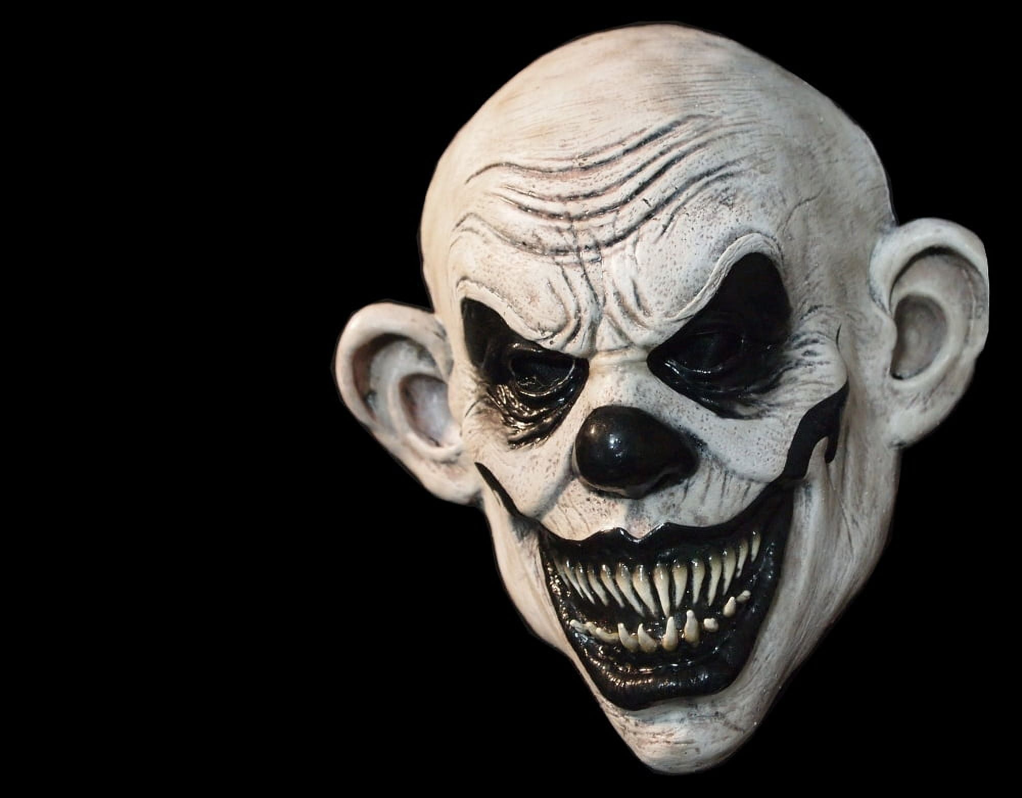 Midnight Clown - Lord Grimley's Manor Halloween Adult Unisex Latex Half ...