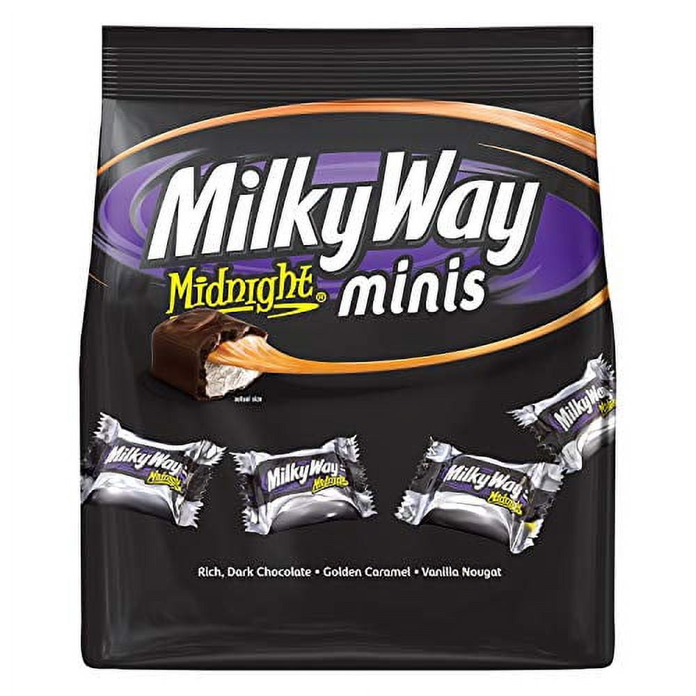 G.I. Sportz Midnight Dark Chocolate Candy Bars Bag, 8.9 Oz, Halloween ...
