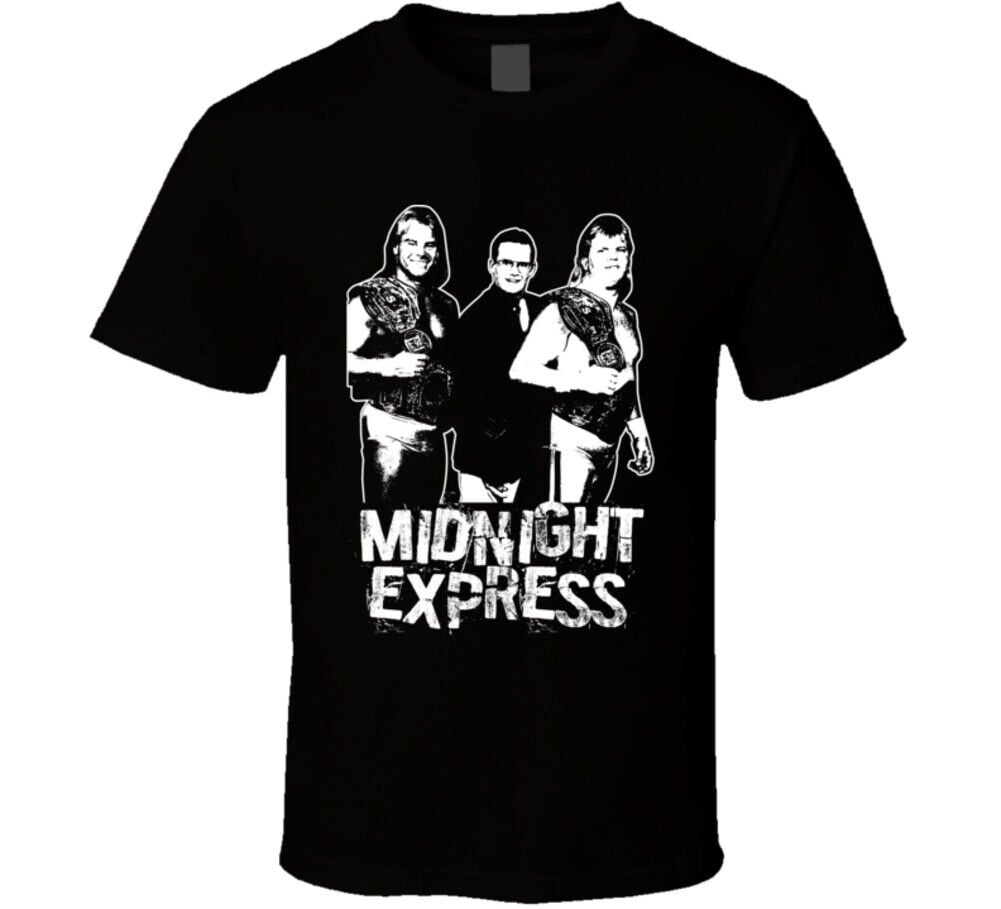 Midnight Express Retro Legends Of Wrestling Tag Team T Shirt - Walmart.com