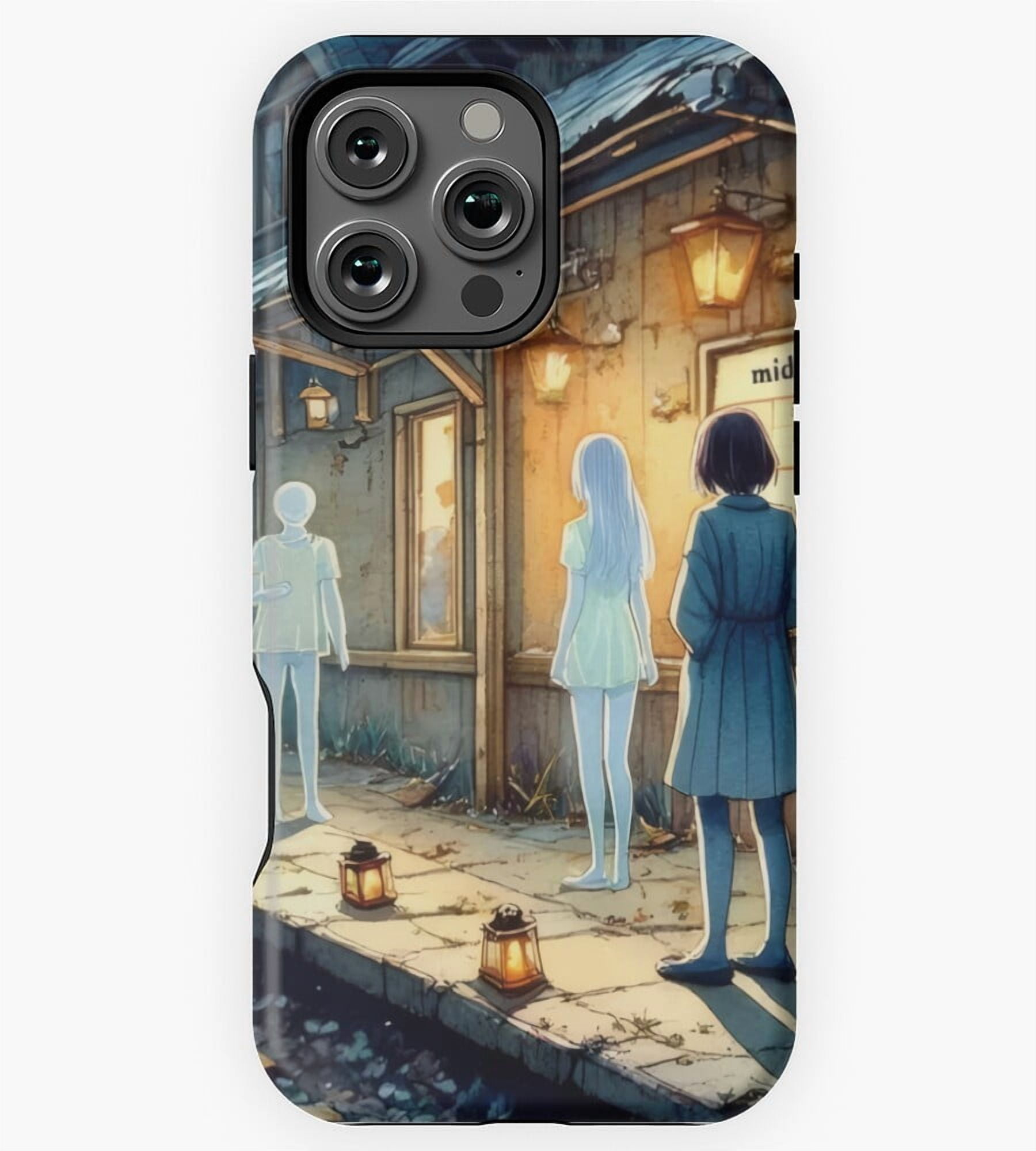 Midnight Ghost Train Haunted Station Halloween Art GA14810 Phone Case ...