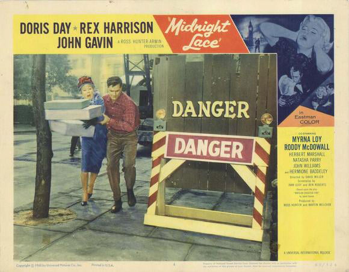 Midnight Lace - movie POSTER (Style D) (11" x 14") (1960) - Walmart.com