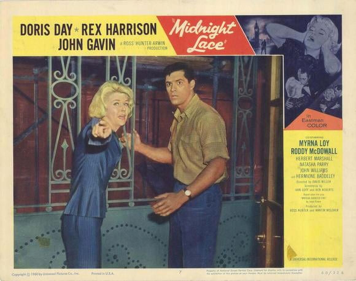 Midnight Lace - movie POSTER (Style G) (11" x 14") (1960) - Walmart.com
