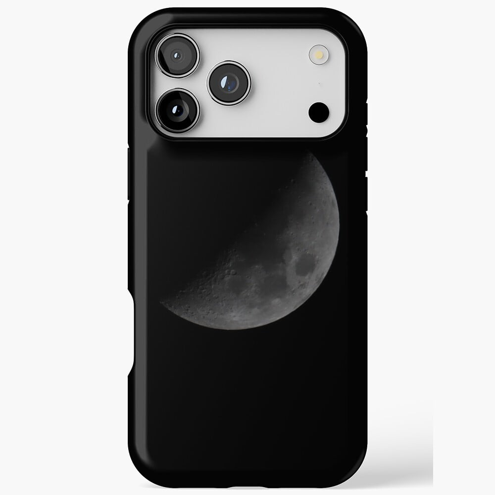 Midnight Moon Celestial Artwork Phone Case for iPhone 11 through 17 Pro ...