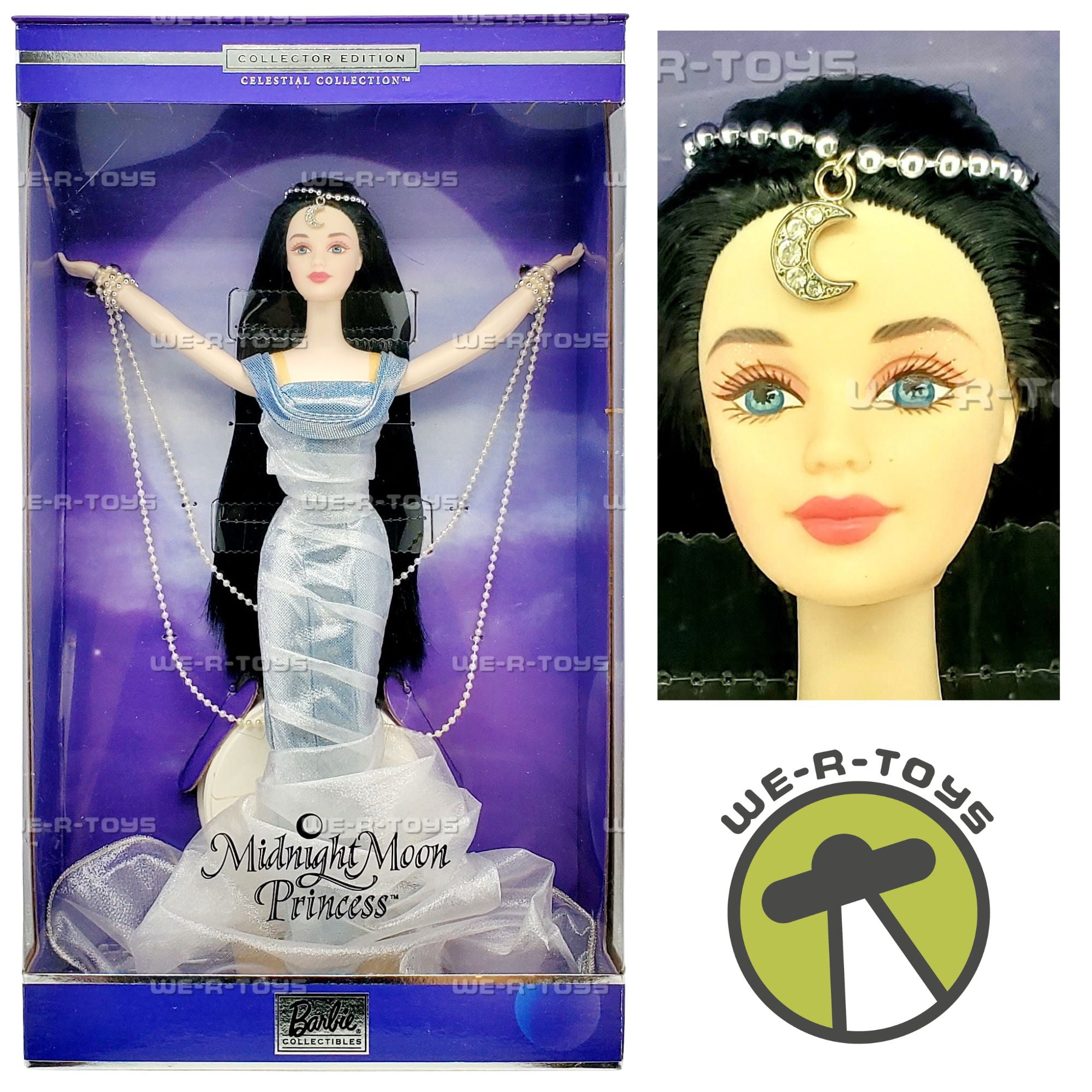 Midnight Moon Princess Barbie Doll Celestial Collection 2000 Mattel ...