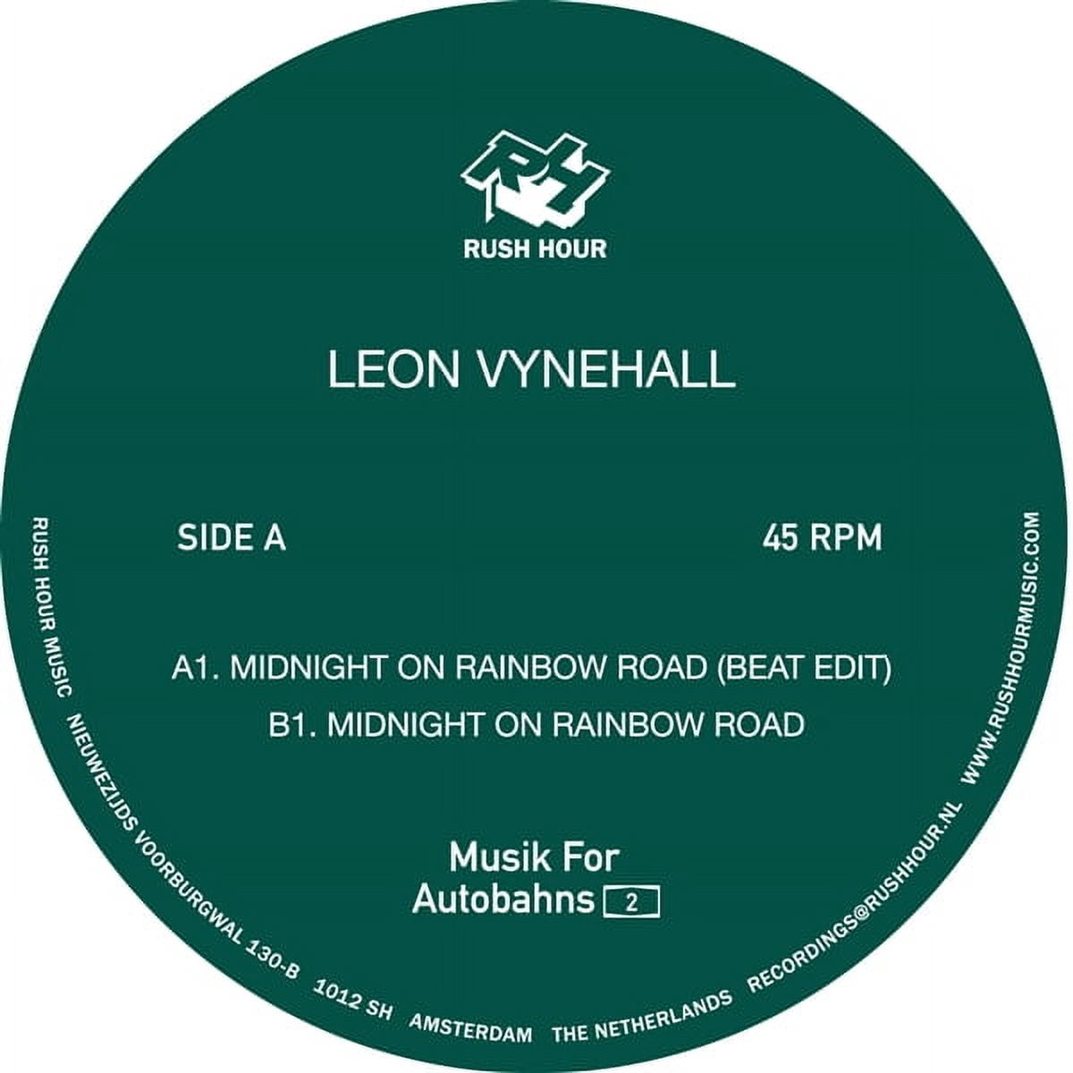 Leon Vynehall Midnight On Rainbow Road (Vinyl Record) 12" Single ...