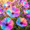 Midnight Purple Petunia for Planting-Easy to Grow & Quick Sprouting ...