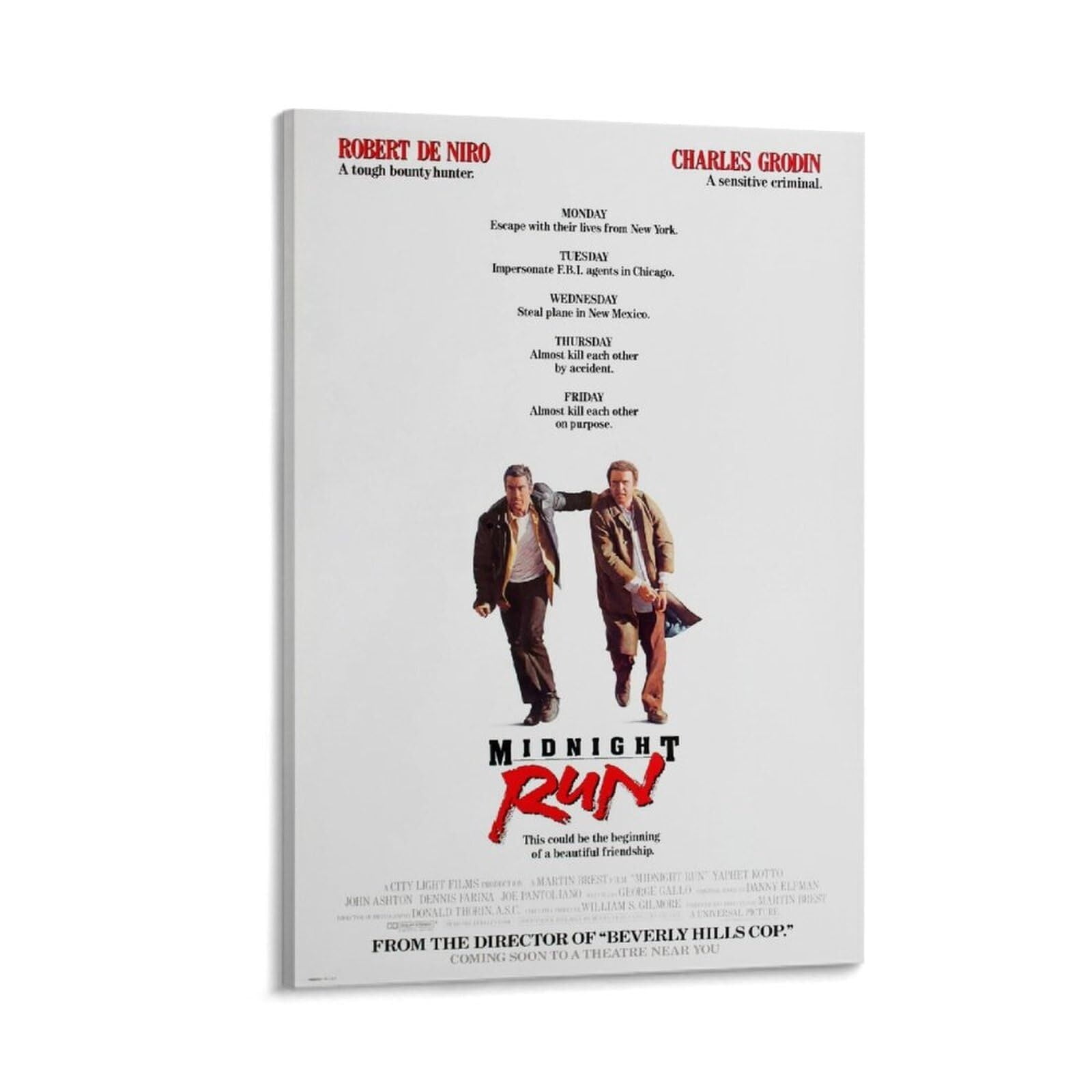 Midnight Run Movie Poster (1) Poster Cool Artworks Painting Wall Art ...