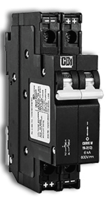 Midnite Solar MNEPV30-600-2PP 30A 6000VDC Dual Pole DC Circuit Breaker ...