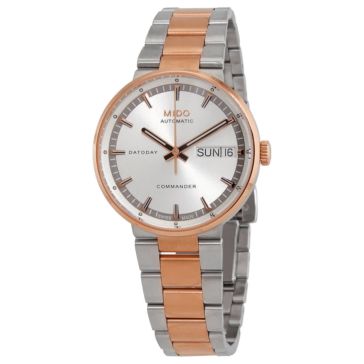 Mido Automatic Silver Dial Two-tone Ladies Watch M0142302203180 ...