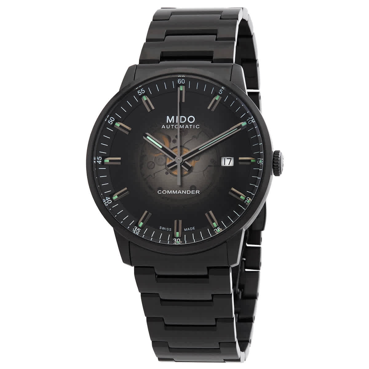 Mido Commander Automatic Black Dial Men's Watch M0214073341100 ...