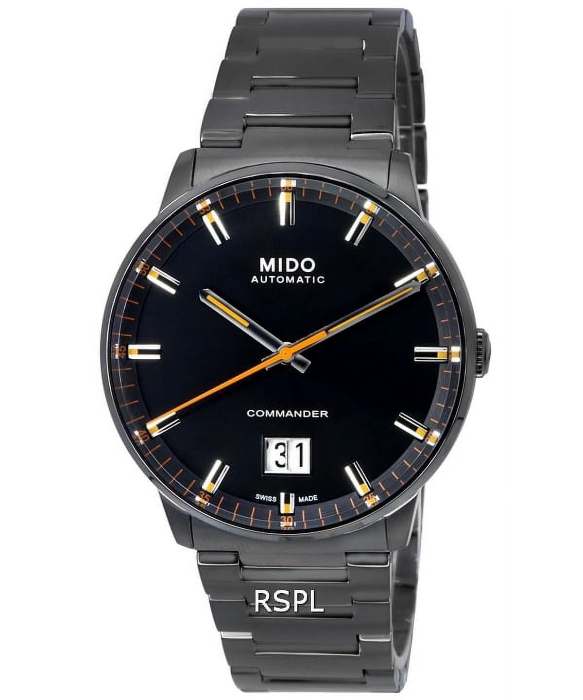 Mido Commander Big Date Black Dial Automatic M021.626.33.051.00 ...