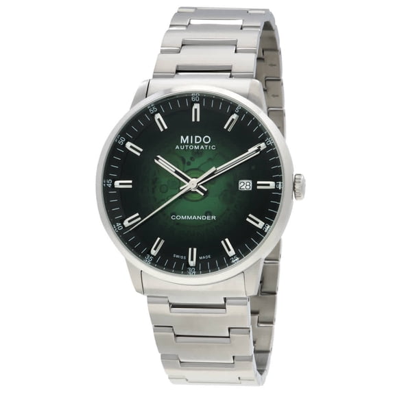 Mido Commander Gradient Automatic Green Dial Men's Watch M021.407.11 ...