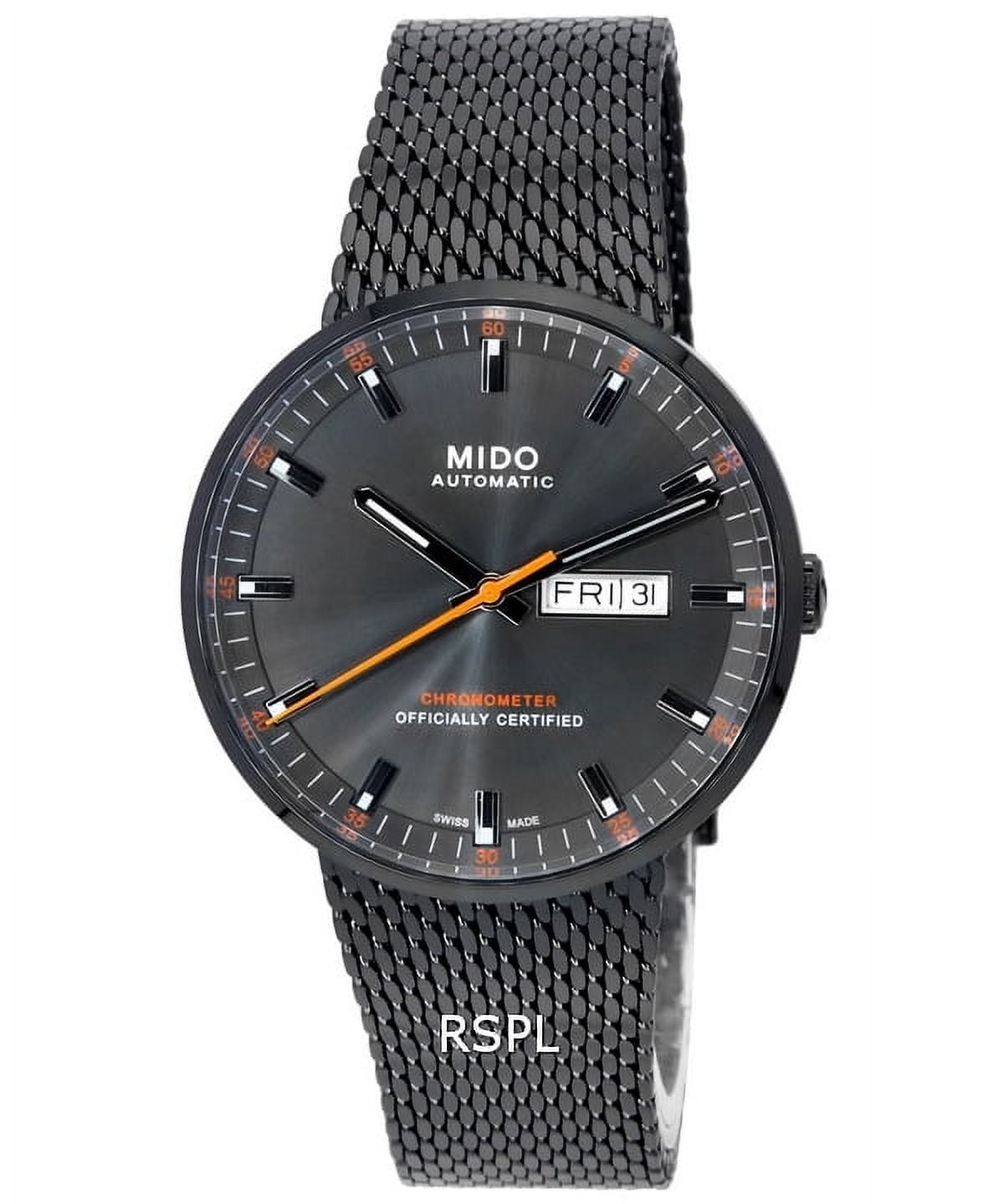 Mido M031.631.33.061.00 Commander Icone Chronometer Anthracite Dial ...