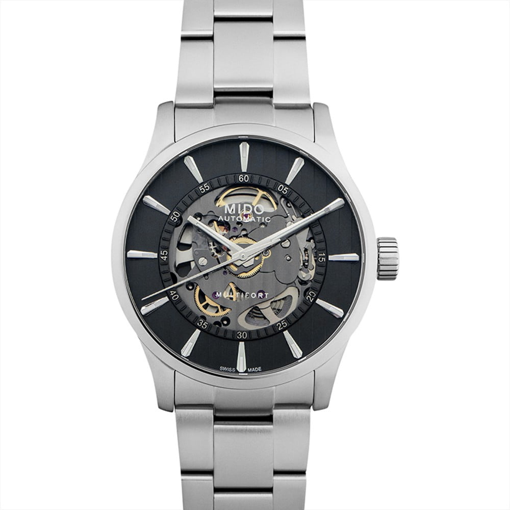 Mido Multifort Skeleton Vertigo Automatic Men's Watch M0384361106100 ...