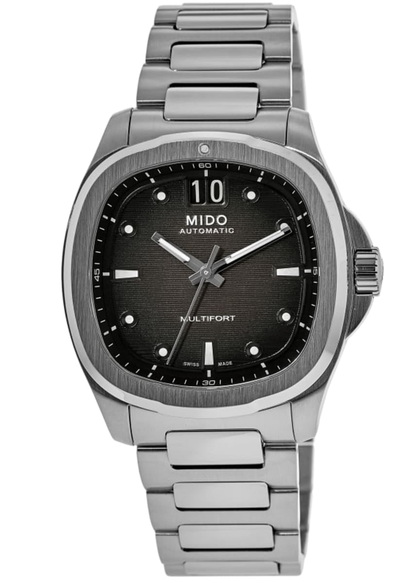 Mido Multifort TV Big Date Automatic Grey Dial Men's Watch ...