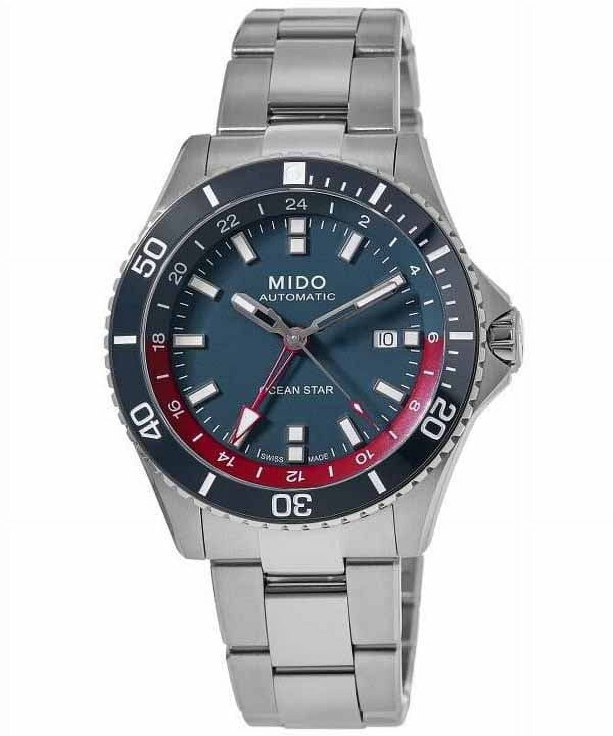 Mido Ocean Star GMT Special Edition Blue Dial Automatic Diver's M026 ...