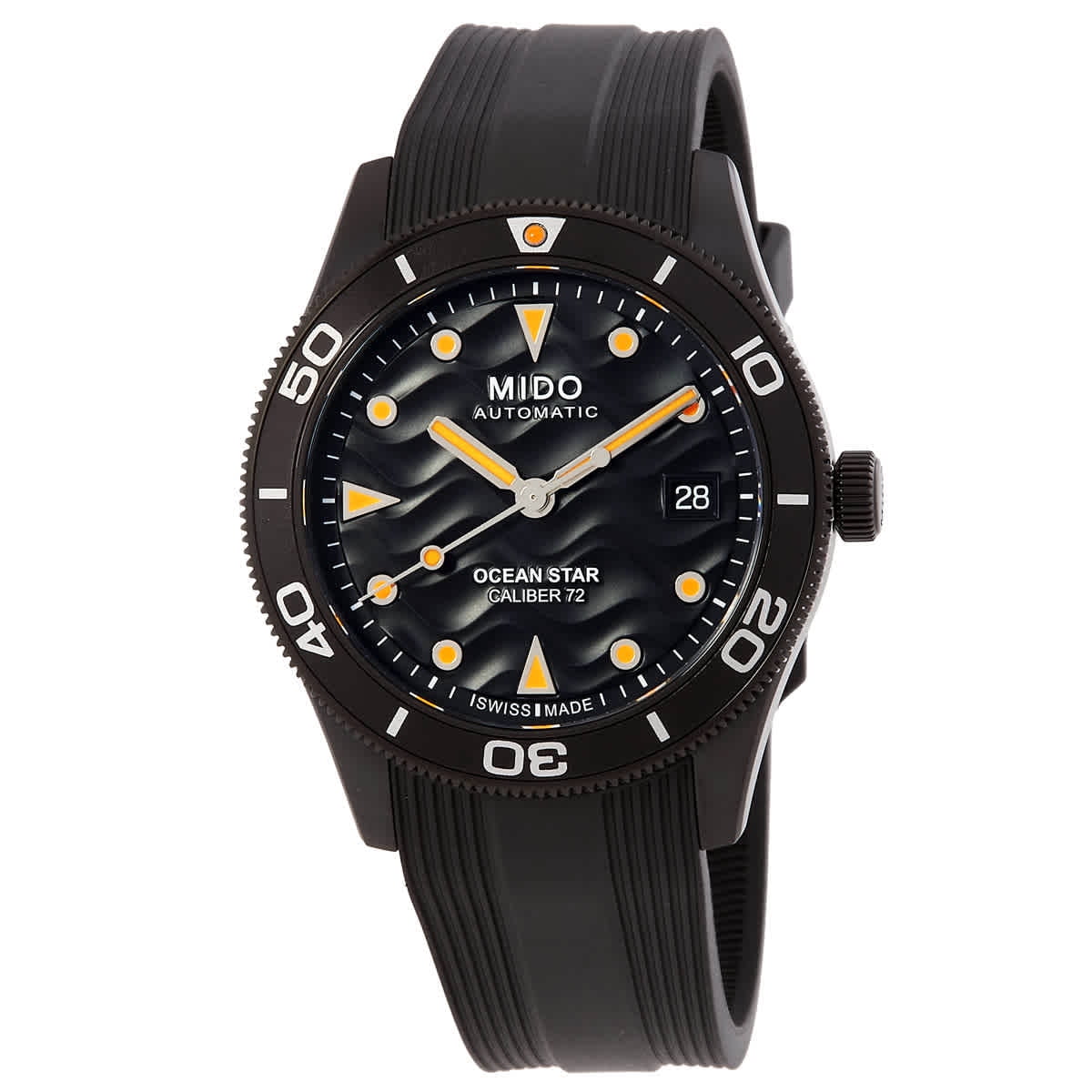 Mido Ocean Star 39 Automatic Black Dial Watch M026.907.37.051.00 ...