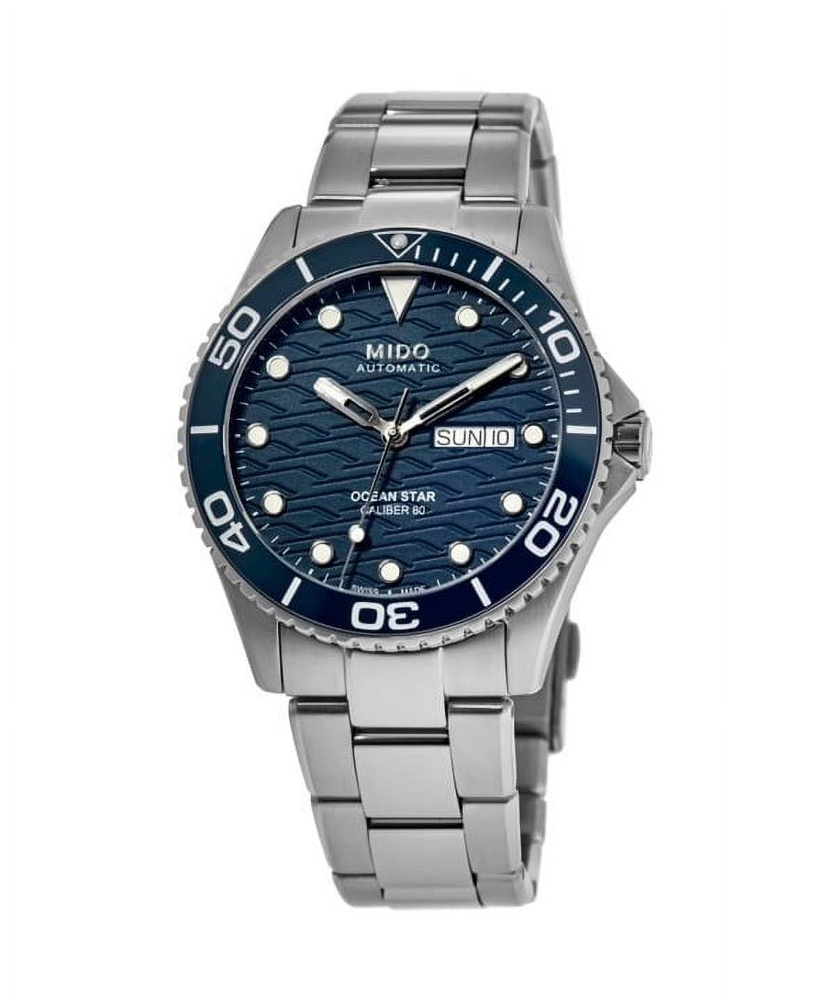Mido Ocean Star Automatic Blue Dial Men's Watch M0424301104100 ...