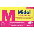 Midol Complete Menstrual Pain Relief, 40 Caplets, Pack of 2, Cramps ...