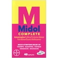 Midol Complete Menstrual Pain Relief Caplets, 40 Count - Provides Cramp ...
