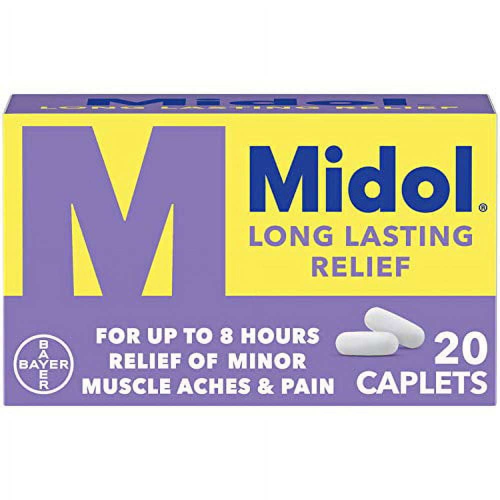Midol Long Lasting Relief Caplets - Menstrual Pain & Nepal | Ubuy