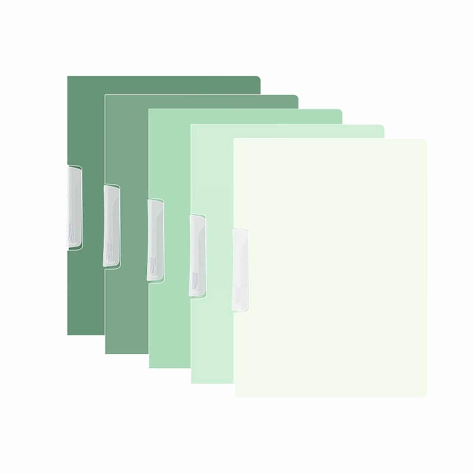 Midor Plastic Folder,Paper Folder,5Pc A4 Paper Folders Letter Size ...