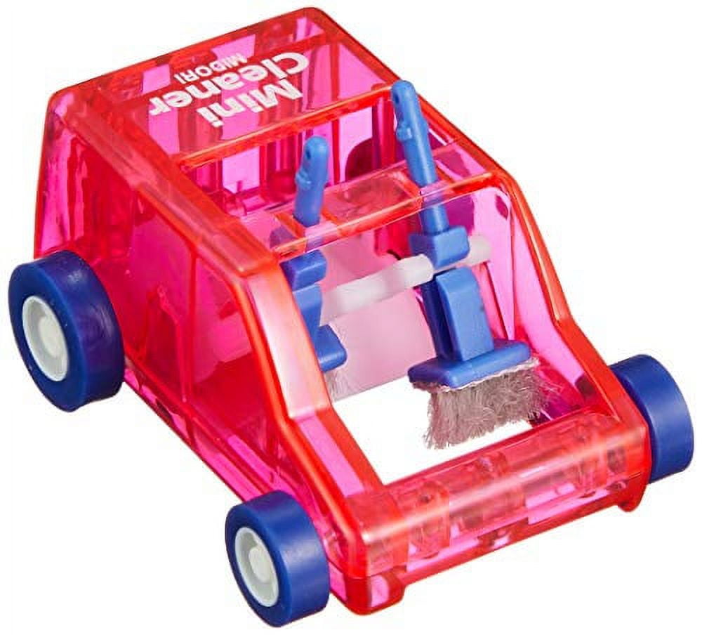 Midori Desktop Mini Cleaner and Dust Sweep, Pink Transparent (65612006 ...