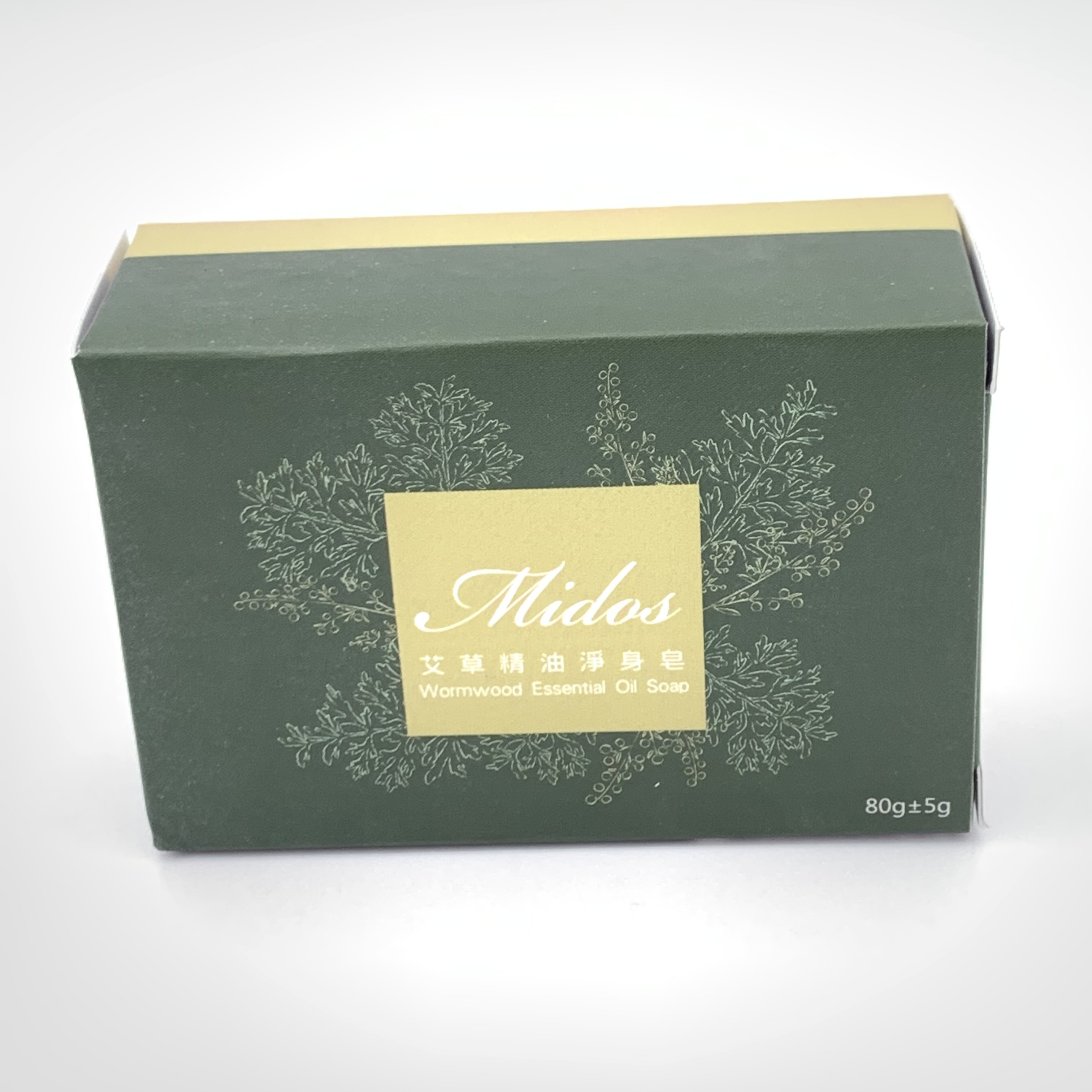 Midos Wormood Essential Oil Soap 艾草精油淨身皂 80g - Walmart.com