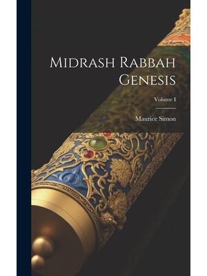 Midrash Rabbah Genesis; Volume I - Walmart.com