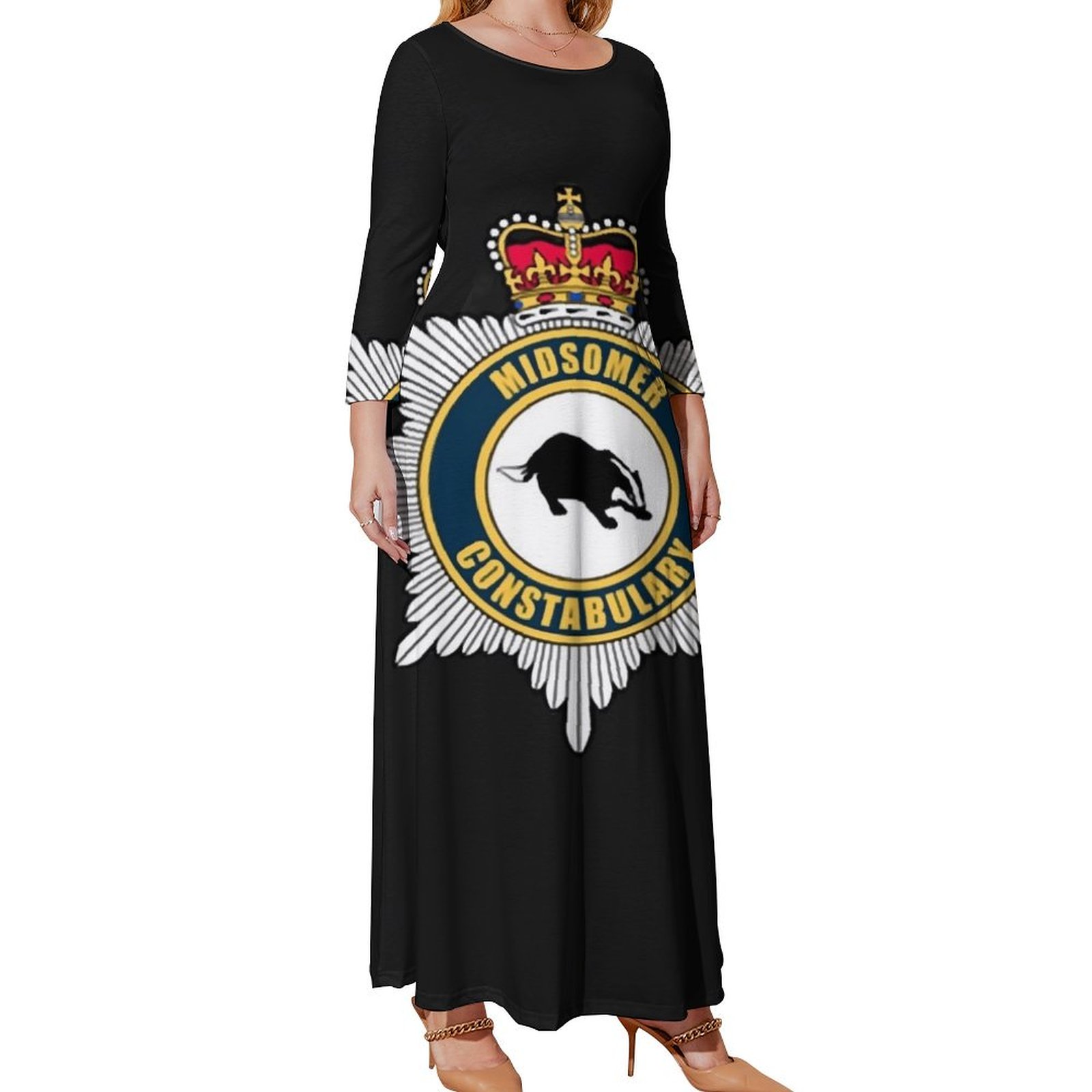 Midsomer constabulary Long Sleeved Dress Evening gown evening dress ...
