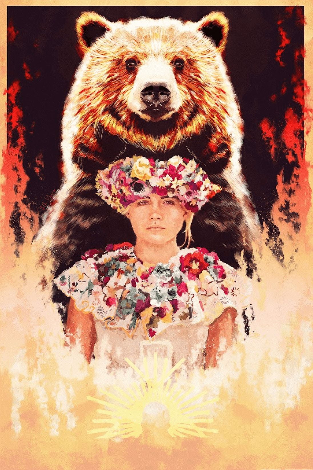 Midsommar (2019) Movie Poster 24x36 Folk Horror, Ari Aster, Bright ...