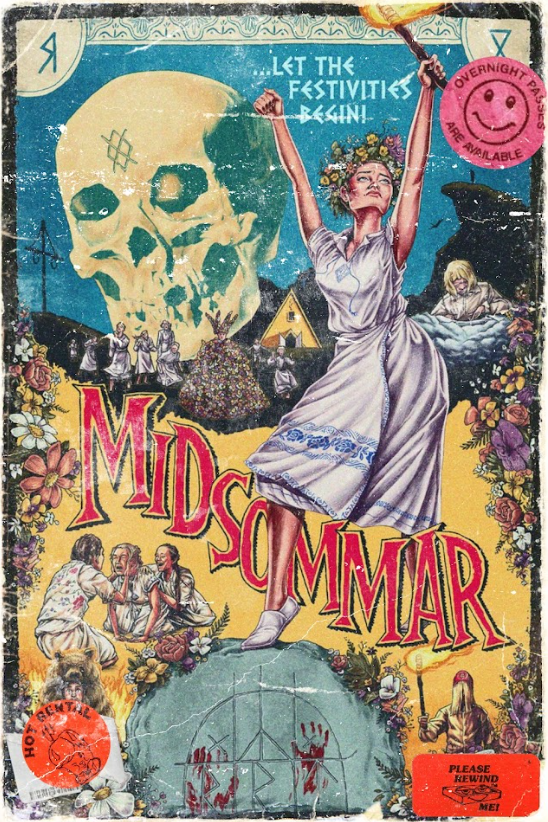 Midsommar (2019) Movie Poster 24x36 Horror Drama, Ari Aster ...