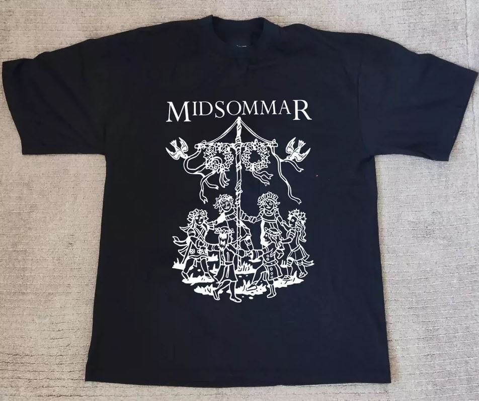 Midsommar Ari Aster A24 Folk Horror Movie T-Shirt , Multi color ...