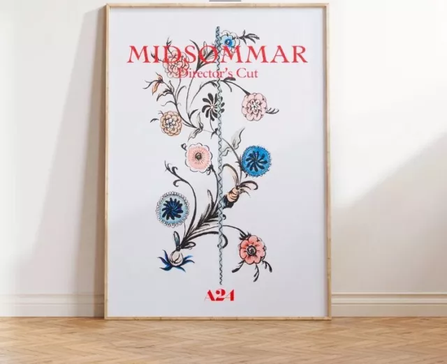 Midsommar Movie Poster - Folk Horror Film Art Print 5 NO FRAMED POSTER ...