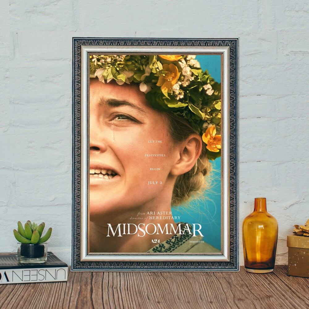 Midsommar Movie Poster, Midsommar Horror Movie Poster, Florence Pugh ...