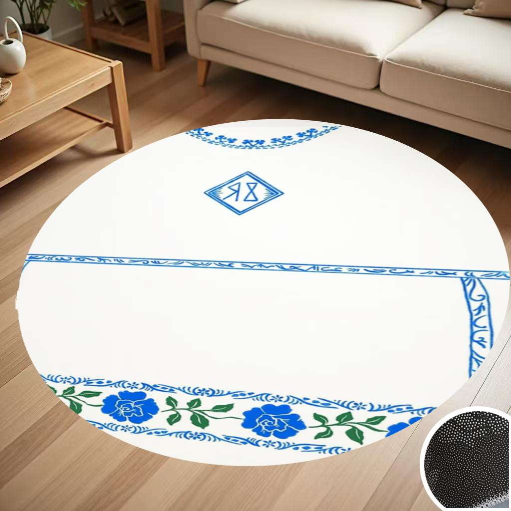 Midsommar Round Carpet Living Room Bedroom Home Decoration Coffee Table ...