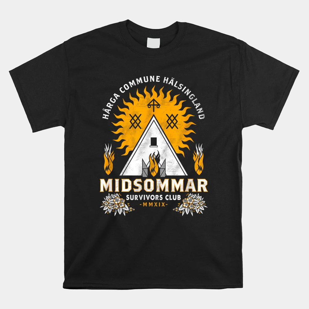 Midsommar Survival Club Scary Horror Summer Festival Shirt - Walmart.com
