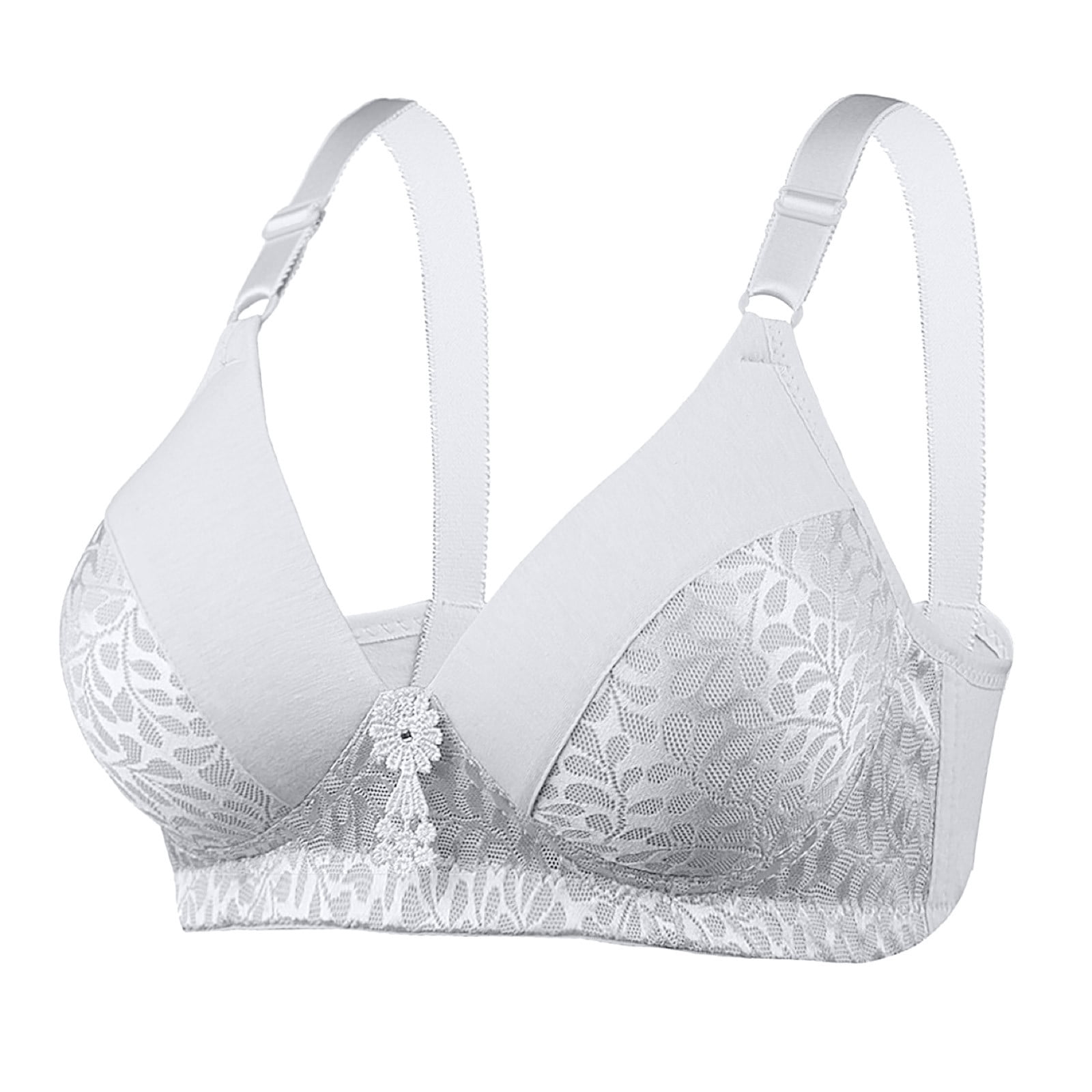 Midsumdr Bras for Women Sexy Plus Size Without Steel Rings Brassiere ...