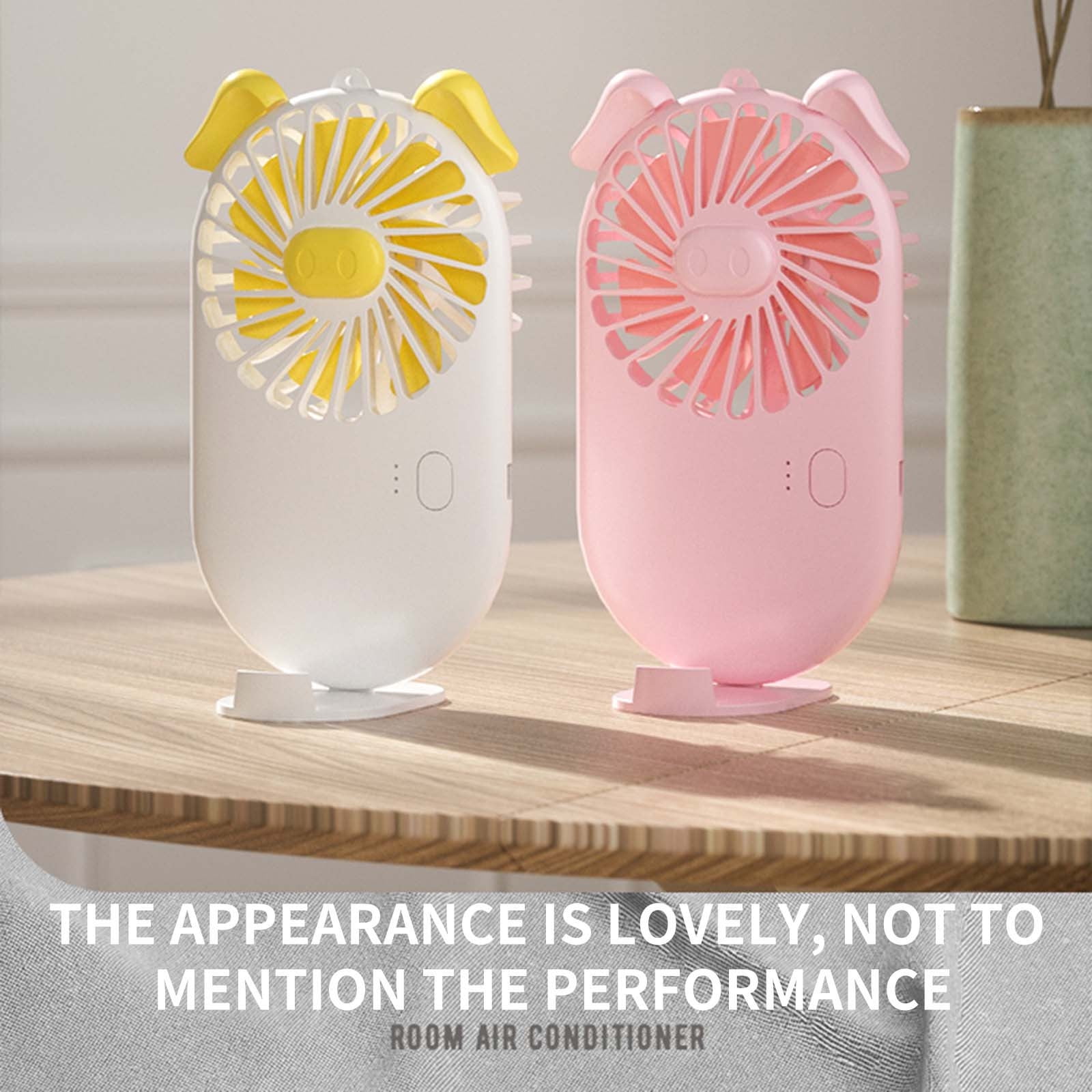 Midsumdr Portable Fan Personal Fan Mini Portable Small Fan Quiet ...