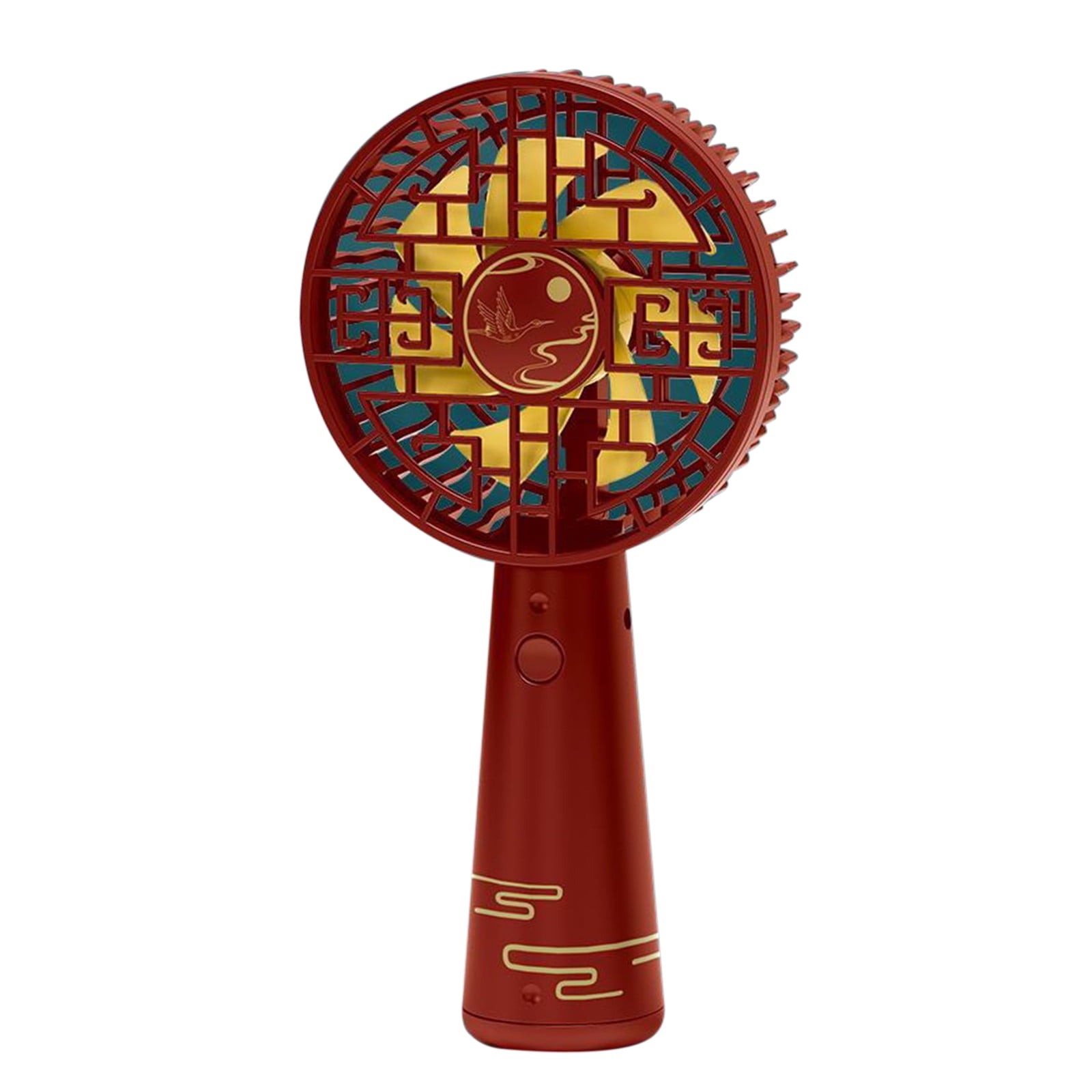 Midsumdr Portable Fan Personal Fan Summer Cool And Strong Wind Mute USB ...