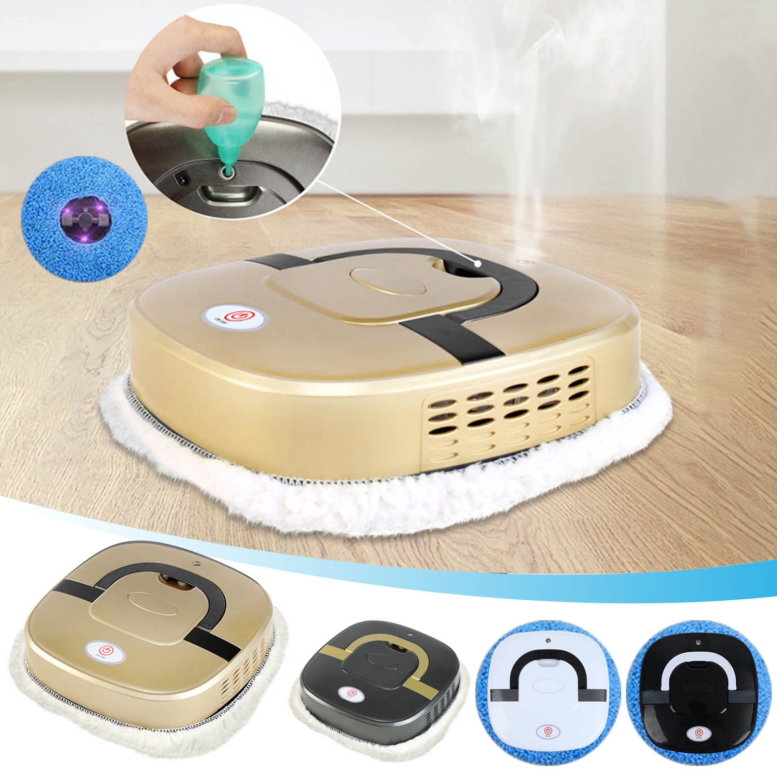 Midsumdr Robot Vacuum Cleaner Mopping 2-in-1 Multifunctional ...