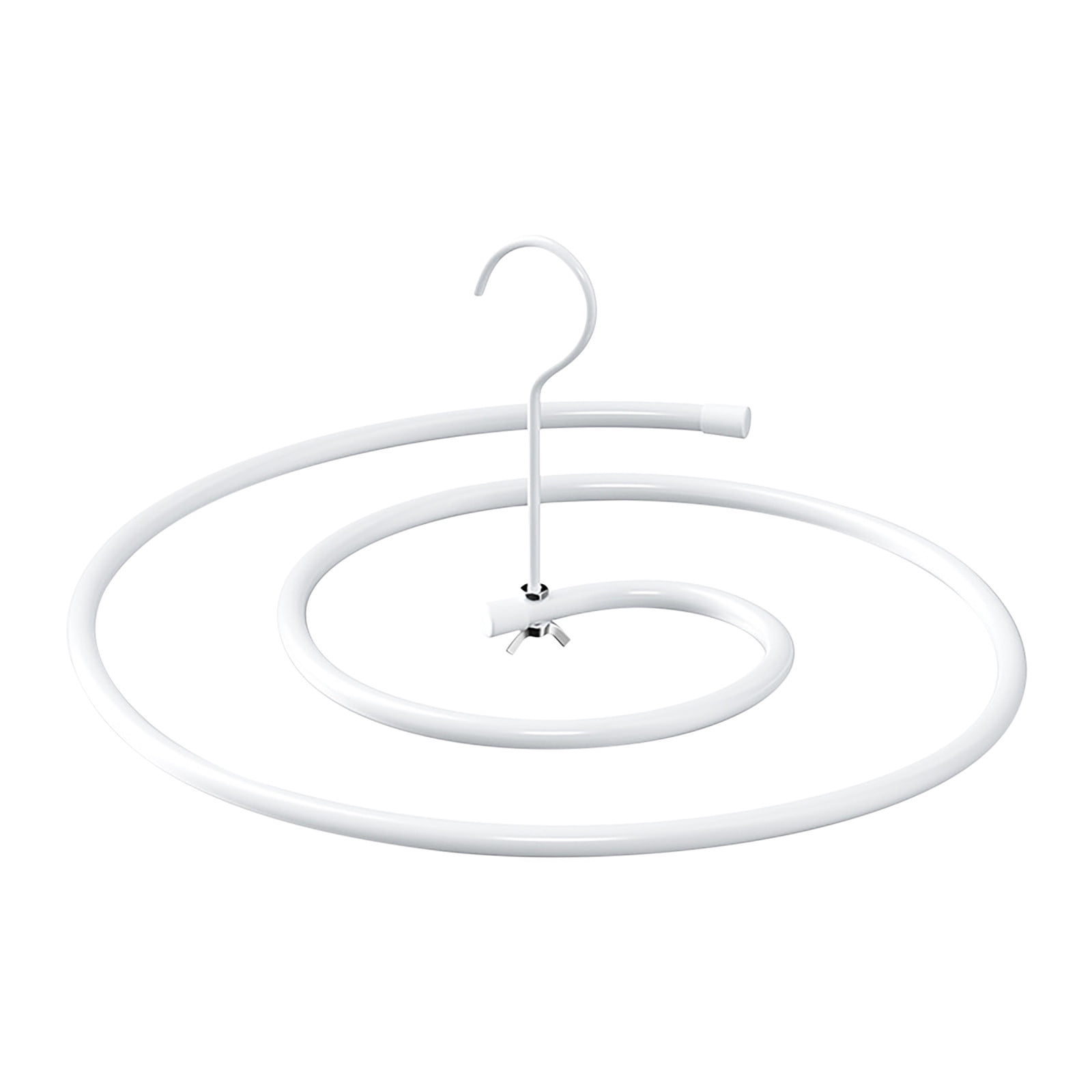Midsumdr Shower Door Hooks Drying Quilt Artifact Spiral Clothes Hanger ...